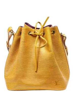 LOUIS VUITTON Epi Leather Noé Pm Bag - Yellow