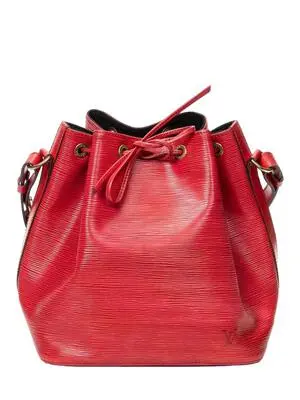 LOUIS VUITTON Noé Pm Bucket Bag - Red