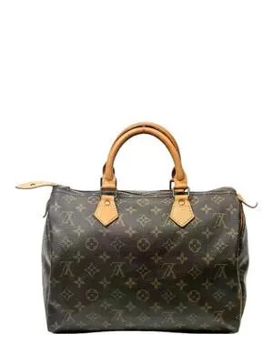 LOUIS VUITTON Speedy 30 Tote Bag - Brown