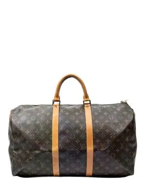LOUIS VUITTON Keepall 50 Holdall - Brown