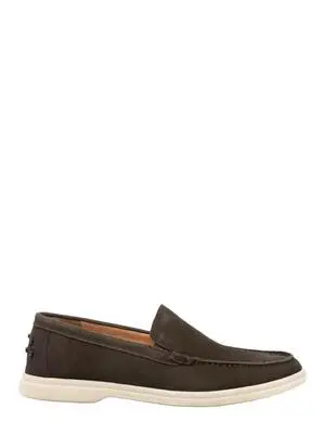 SERGIO MORETTI FIRENZE Sergio Moretti Firenze Suede Slip-On Loafers