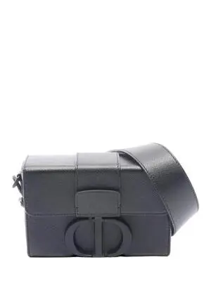 Dior 30 Montaigne Box Shoulder Bag - Black