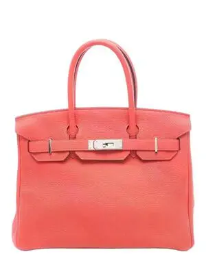 Hermès Hermès 30 Birkin Tote Bag Red