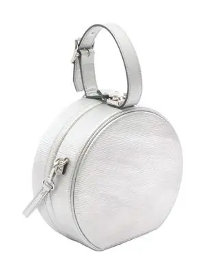 LOUIS VUITTON Petite Boîte Chapeau Epi Leather Tote Bag - Silver