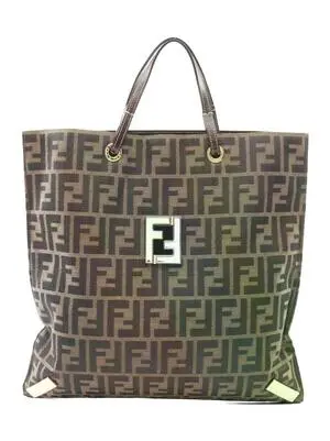 Fendi Zucca Tote Bag - Brown