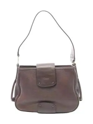Chloé Leather Shoulder Bag - Brown