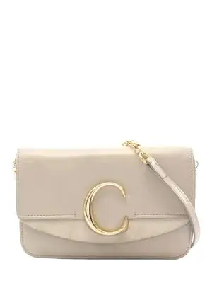 Chloé Beige Leather Shoulder Bag - Neutrals
