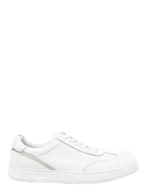 SERGIO MORETTI FIRENZE Sergio Moretti Firenze Panelled Lace-Up Sneakers White