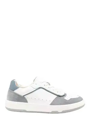 SERGIO MORETTI FIRENZE Perforated Panel Sneakers - White