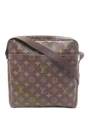 LOUIS VUITTON Monogram Trotteur Beaubourg Shoulder Bag - Brown