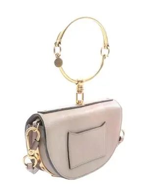Chloé Small Nile Minaudiere Handbag - Grey