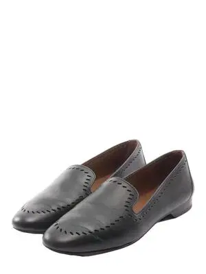 Hermès Perforated Leather Pumps - Black