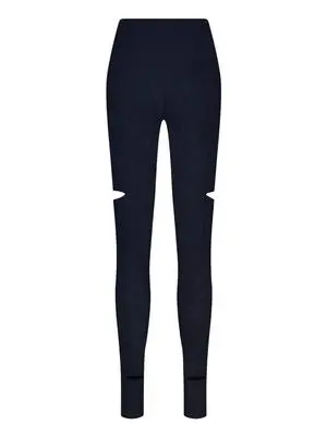 JUUKIFF Cut-out-detail Leggings - Blue