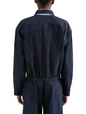 JIL SANDER Jil Sander Elasticated-Hem Cotton Jacket