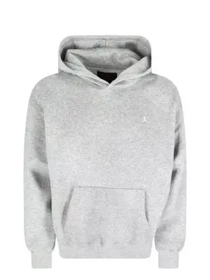 Nike Jordan Brooklyn Logo Hoodie - Grey