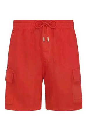 Vilebrequin Elasticated Drawstring Waistband Shorts - Red
