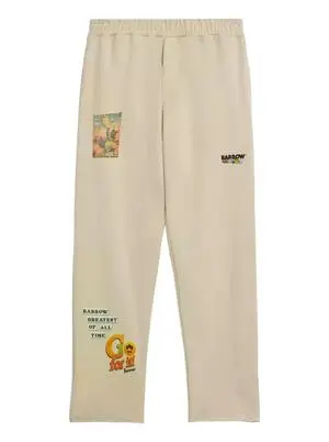 BARROW Printed Track Pants - Neutrals