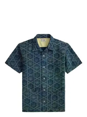Ralph Lauren Shell-print Shirt - Blue
