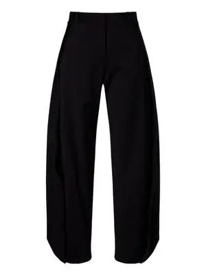 Loewe Tailored Wide-leg Pants - Black