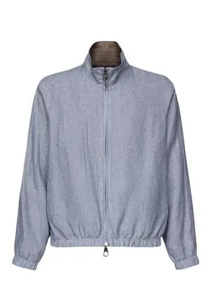 Loro Piana Double-faced Casual Jacket - Blue