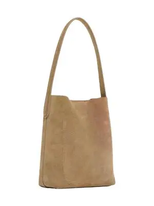 MANSUR GAVRIEL Everyday Cavas Suede Tote Bag - Neutrals