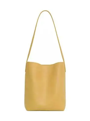 MANSUR GAVRIEL Small Everyday Cabas Leather Shoulder Bag - Yellow