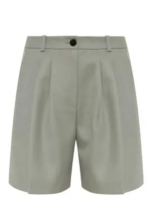 ANINE BING Brice Tailored Shorts - Grey