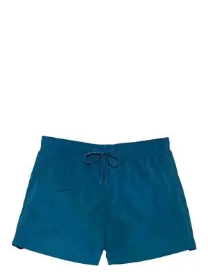 Sundek Logo Patch Swim Shorts - Blue