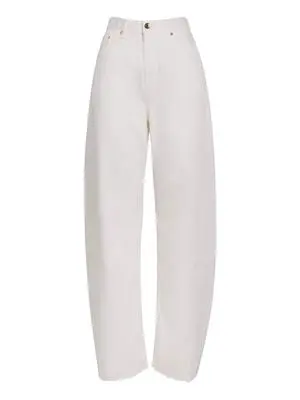 Sandro Sandro Paris Barrel Leg Jeans Beige