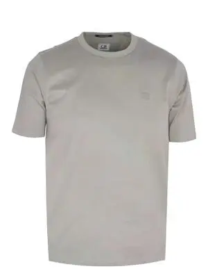 C.P. COMPANY Logo-patch T-shirt - Grey