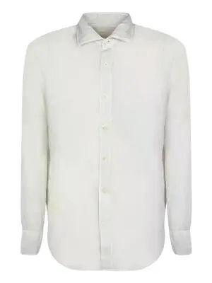 120% Lino Long-sleeve Shirt Grey