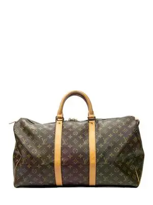LOUIS VUITTON 50 Keepall Travel Bag - Brown