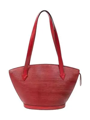 LOUIS VUITTON Epi Saint Jacques Leather Tote Bag - Red