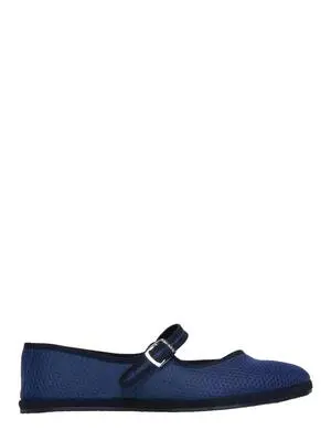 DROGHERIA CRIVELLINI Fu-tabi Mary Jane Ballet Flats - Blue