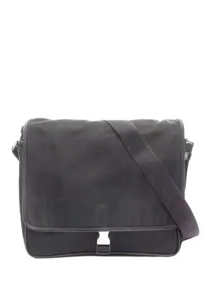 Prada 2000s Shoulder-strap Messenger Bag - Black