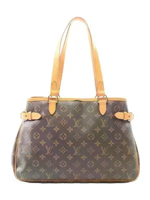LOUIS VUITTON Batignolles Horizontal Monogram Tote Bag - Brown