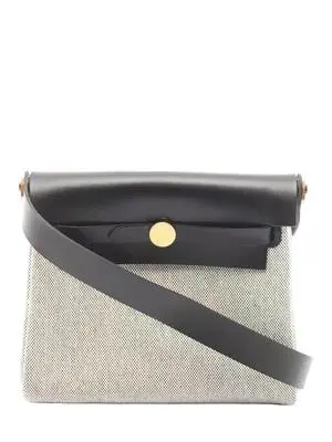 Hermès Mini Herbag Zip Shoulder Bag - Neutrals