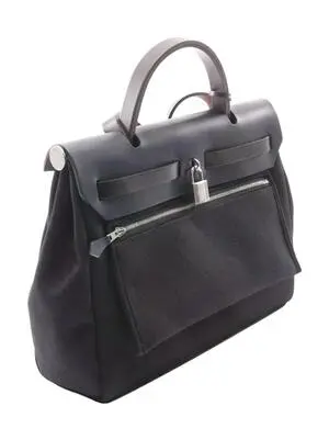 Hermès Herbag Zip Tote Bag - Black