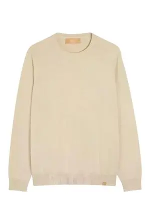 NOW YOU LIVE Croft Crew Neck Sweater - Neutrals