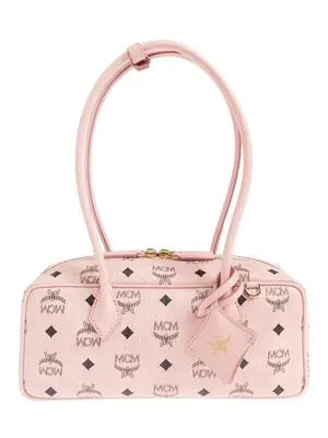 Mcm Aren Shoulder Bag - Pink