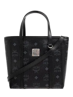 Mcm Toni Mini Shopper Bag - Black