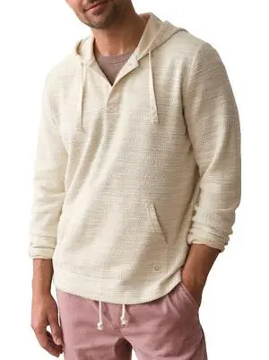 Marine Layer Portola Cotton Blend Beach Hoodie - Sand
