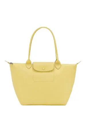 Longchamp Le Pliage One Nylon Shoulder Tote - Lime