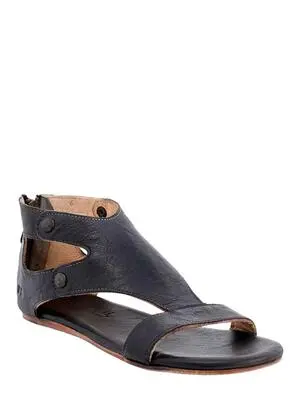 Bed Stu Soto Modern Flat Sandal - Black Rustic