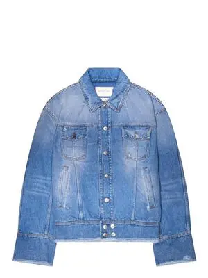 Matieres Fecales Matieres Fecales Pierre M. Denim Jacket Blue