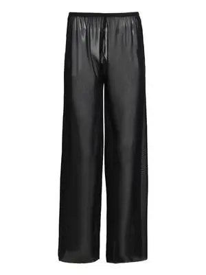 Bond Eye Riley Sheer Mesh Pants - Black & White