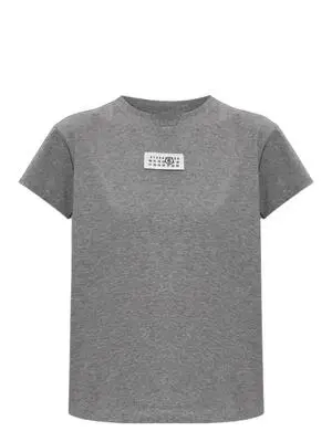 MAISON MARGIELA MAISON MARGIELA Short Sleeve Crewneck T-Shirt Grey