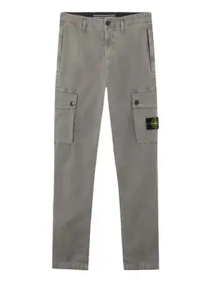 STONE ISLAND Stone Island Slim-Fit Cargo Pants With Logo Patch