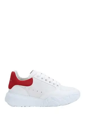 Alexander McQueen Oversized Court Trainer - White/red