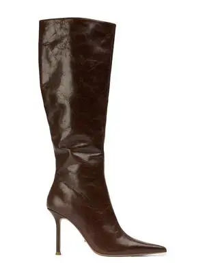 Bardot Naxos Calf Boot - Chocolate